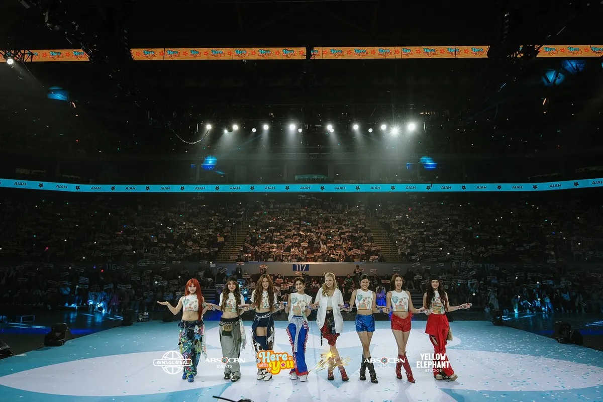 BINI Spends Amazing Night With Blooms on Homecoming Fan Meet, 'HERE ...