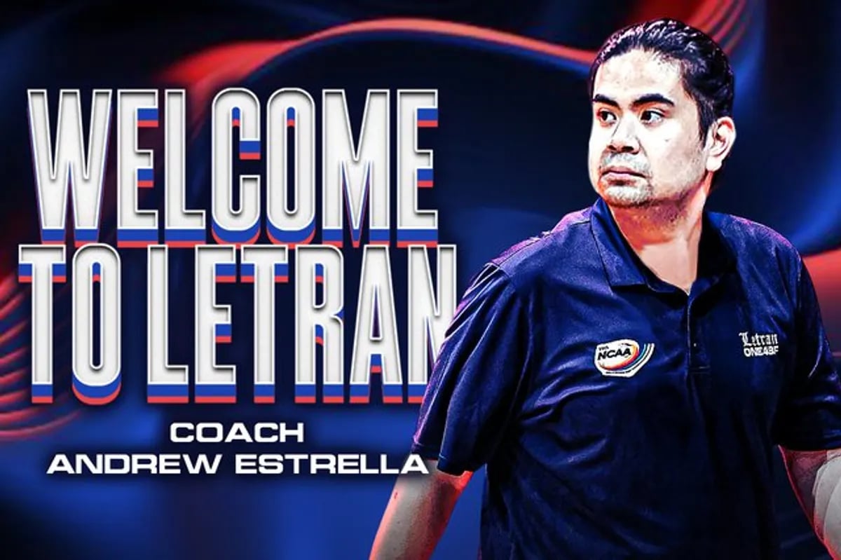 Andrew Estrella is new coach of Letran Squires | ABS-CBN Sports