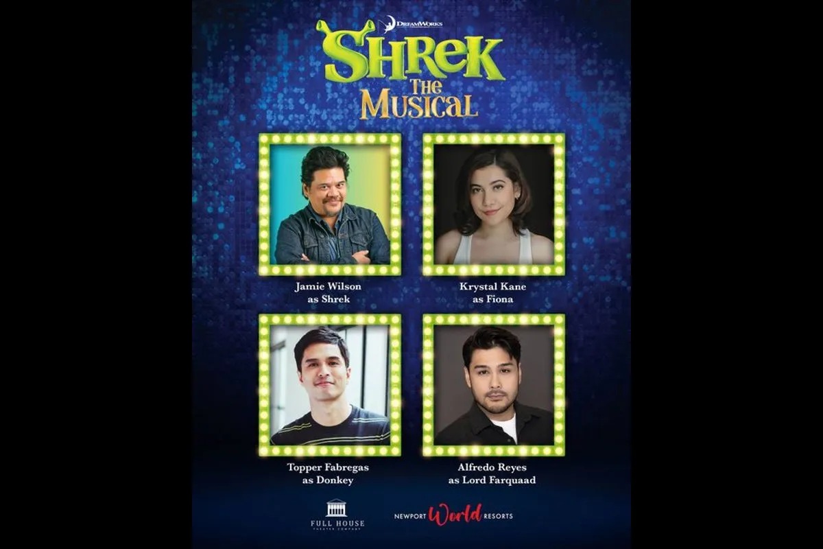 'Shrek The Musical' is swamped with all-Filipino lead stars | One Music ...