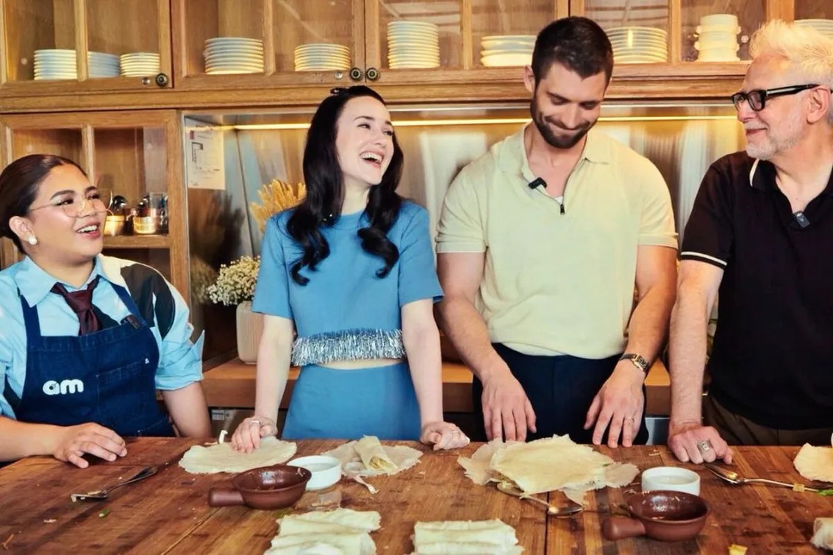 The Superman Cast Rolled Lumpia With The Lumpia Queen—And It Got Competitive Fast | ABS-CBN ...