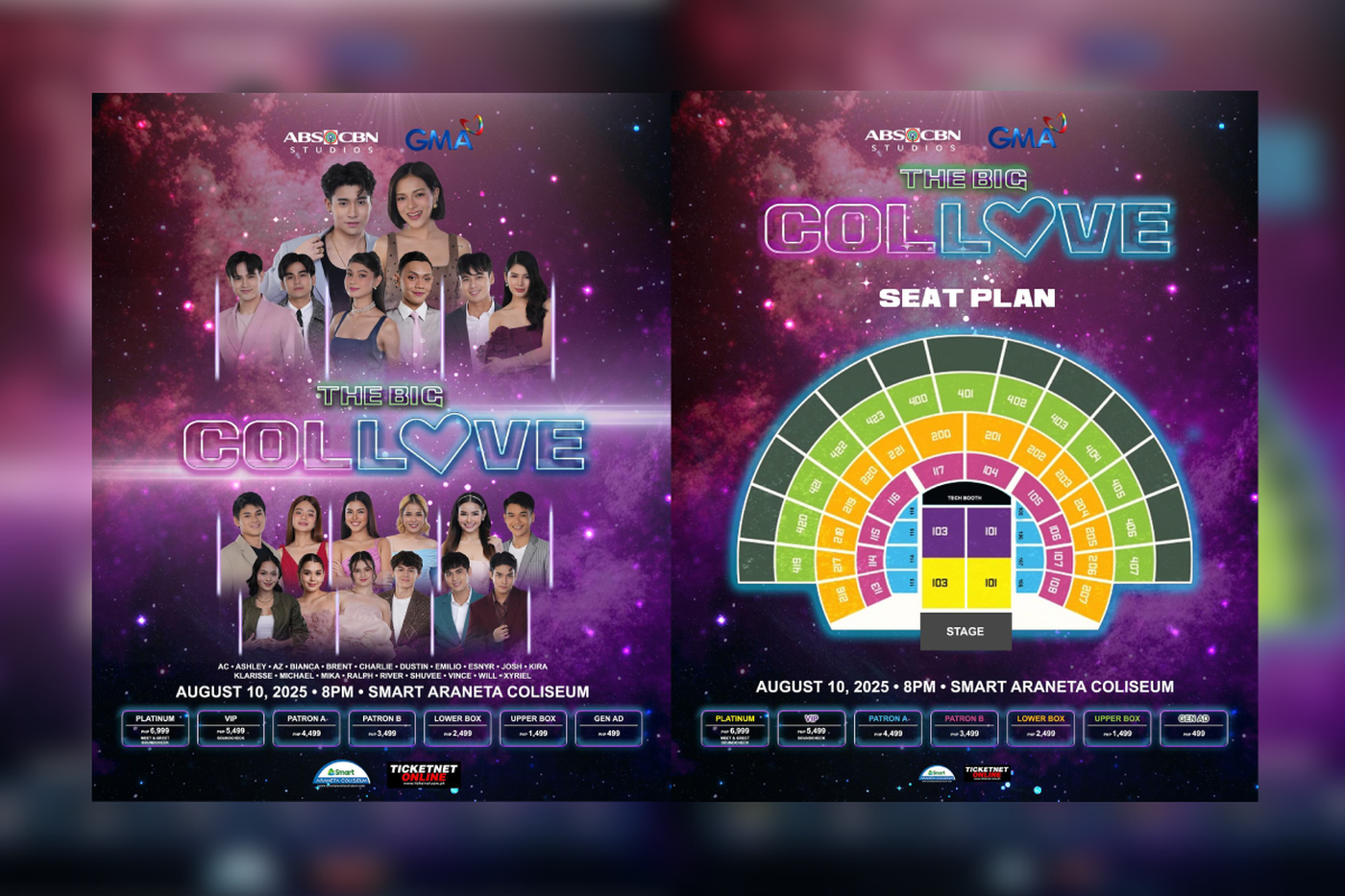 Check out the ticket details for PBB Collab ‘The Big ColLove Fancon ...