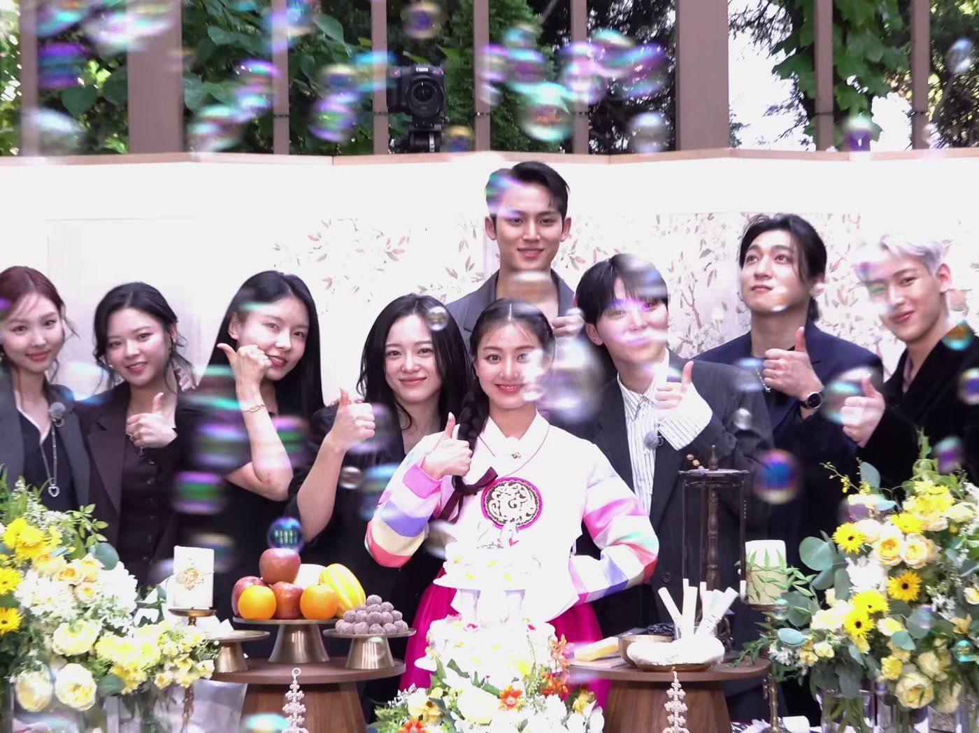 TWICE's Jihyo marks 20th year at agency with star-studded event | ABS ...