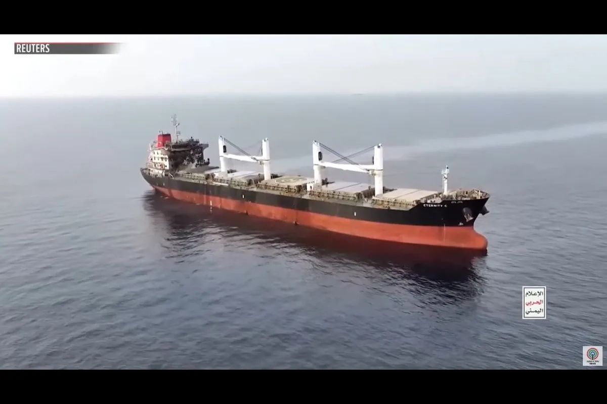 MV Eternity C sinks in Houthi attack; 5 Filipino seafarers rescued: DMW ...