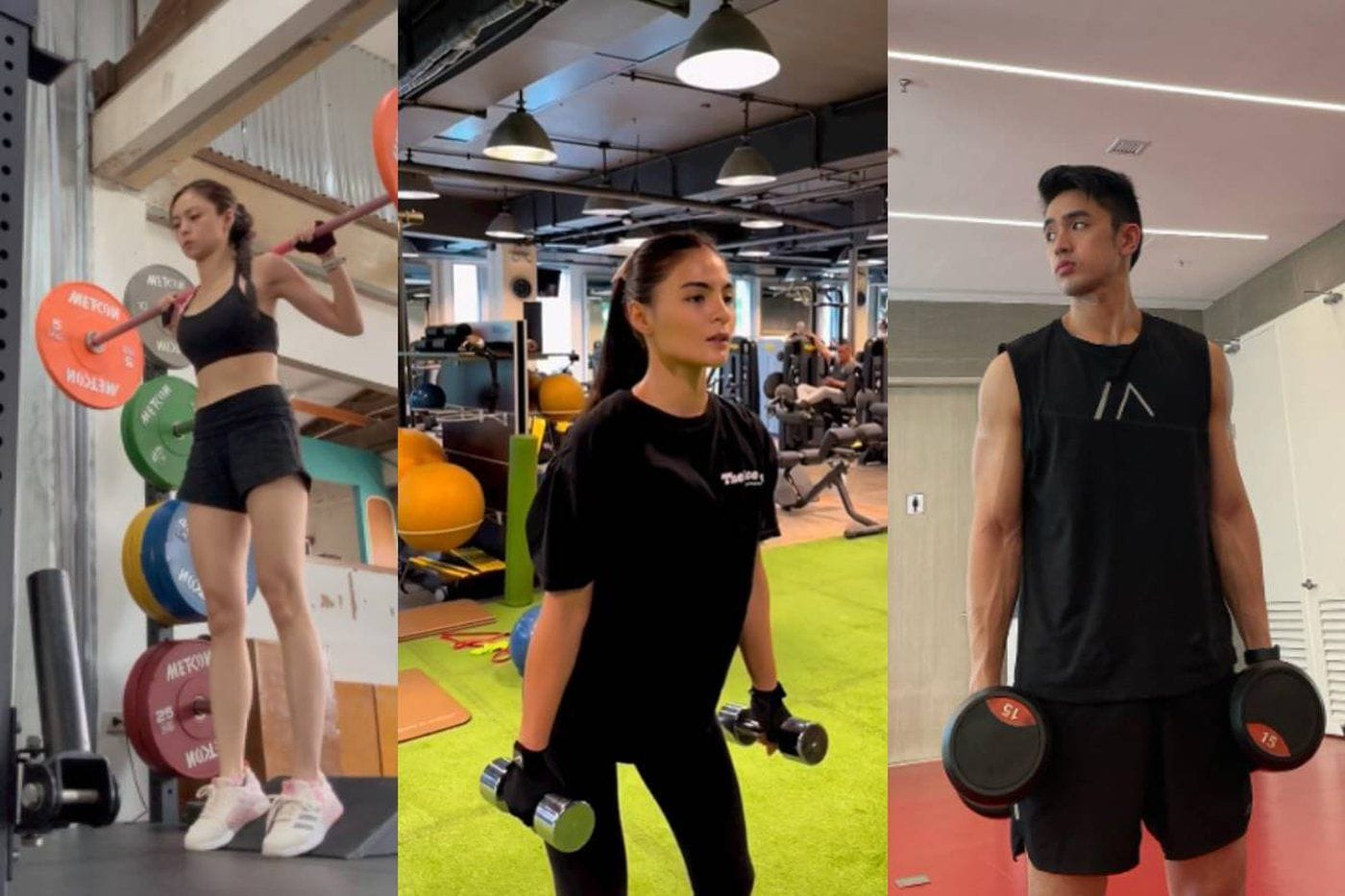 LOOK: Check these Filipino celebrities for your gym motivation | ABS ...