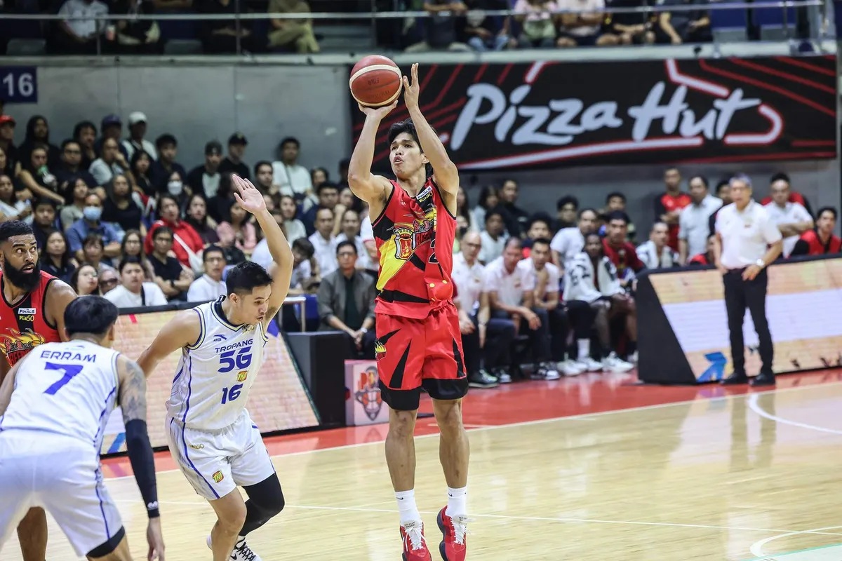 San Miguel shakes off Game 1 drama, holds off TNT to tie PBA Finals | ABS-CBN Sports