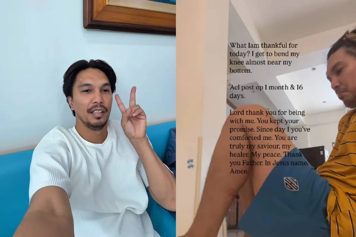 LOOK: Benj Manalo gives an update on his ACL recovery | ABS-CBN ...