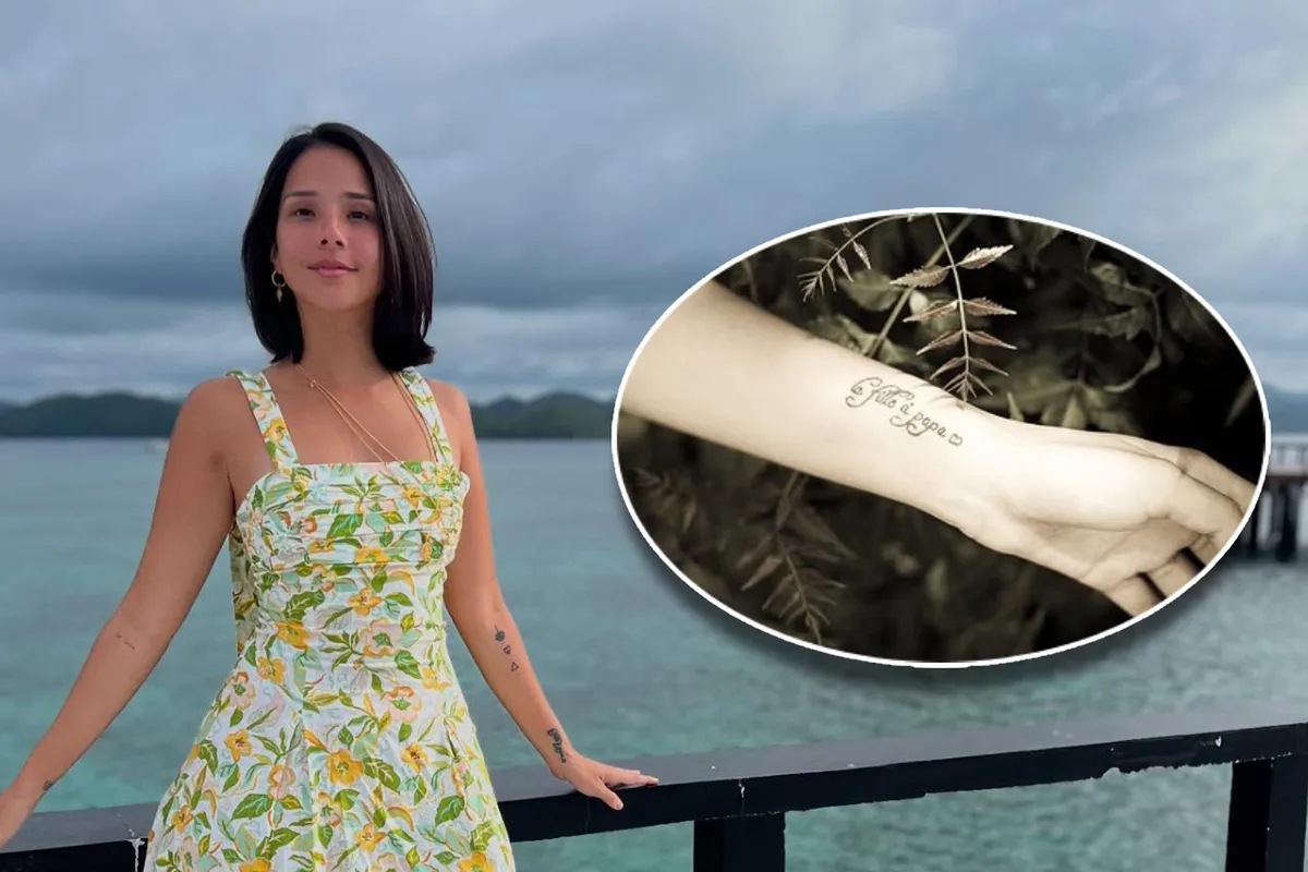 Maxene Magalona shares importance of her first tattoo: ‘My dad is ...