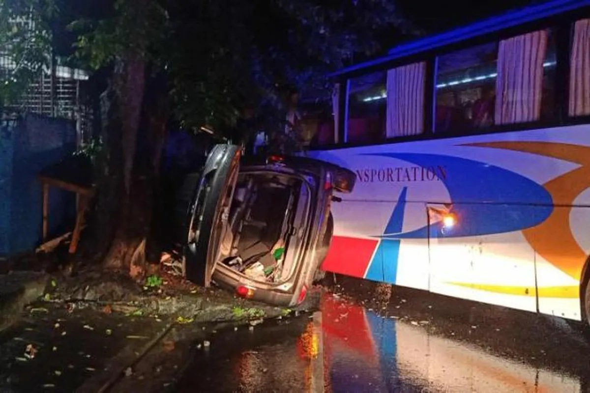 3 patay, 7 sugatan sa banggaan ng bus at MPV sa San Pablo City | ABS-CBN News