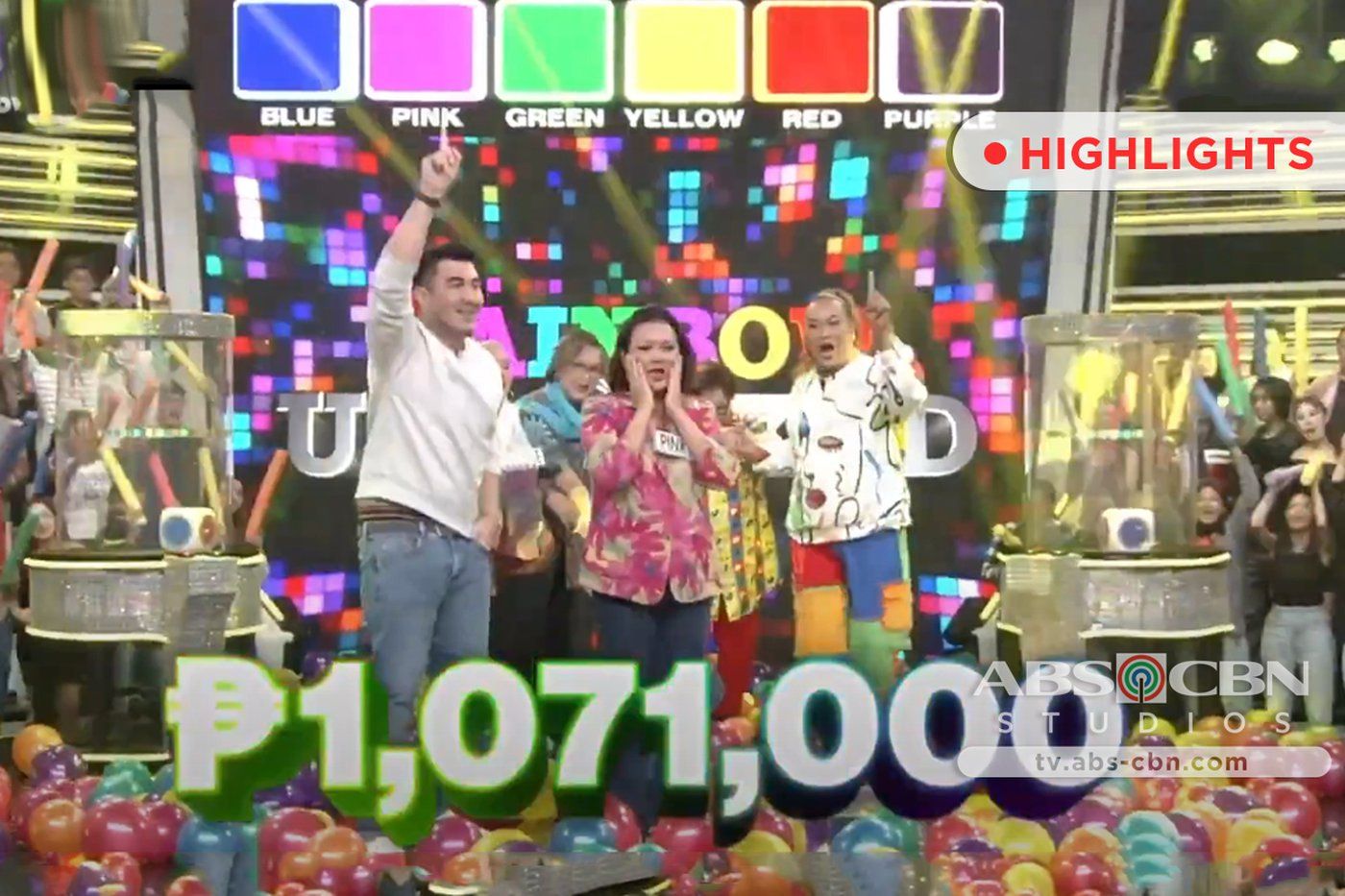 OPM Icon Pinky Marquez wins P1 Million jackpot prize on Rainbow Rumble ...