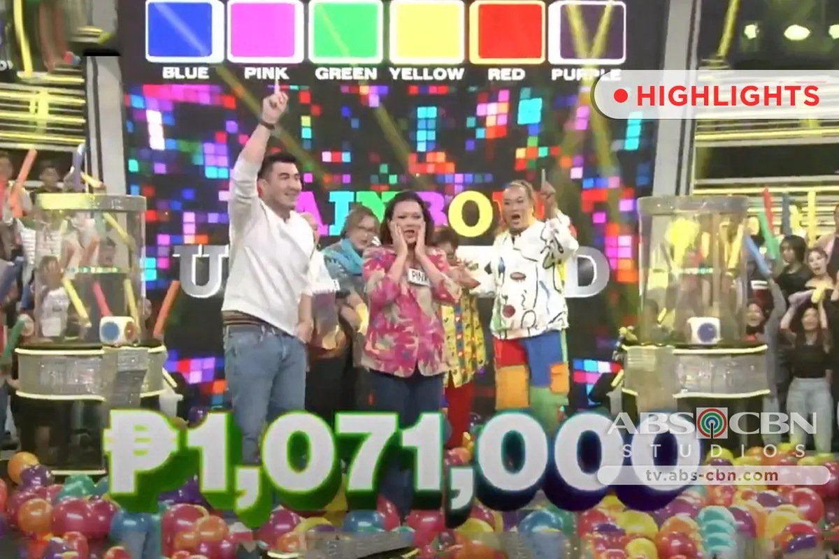 OPM Icon Pinky Marquez wins P1 Million jackpot prize on Rainbow Rumble | ABS-CBN Entertainment