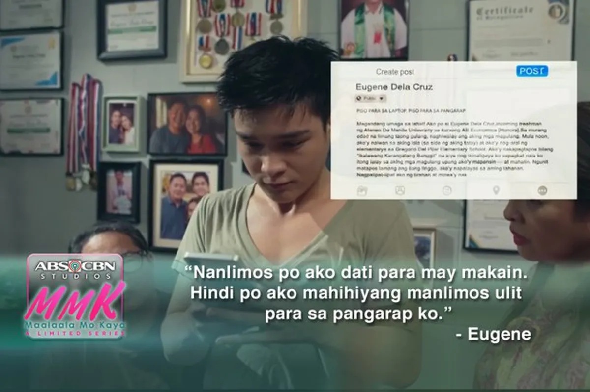 MMK: Eugene, nilampasan lahat ng pagsubok para makapag-aral | Pinto ...
