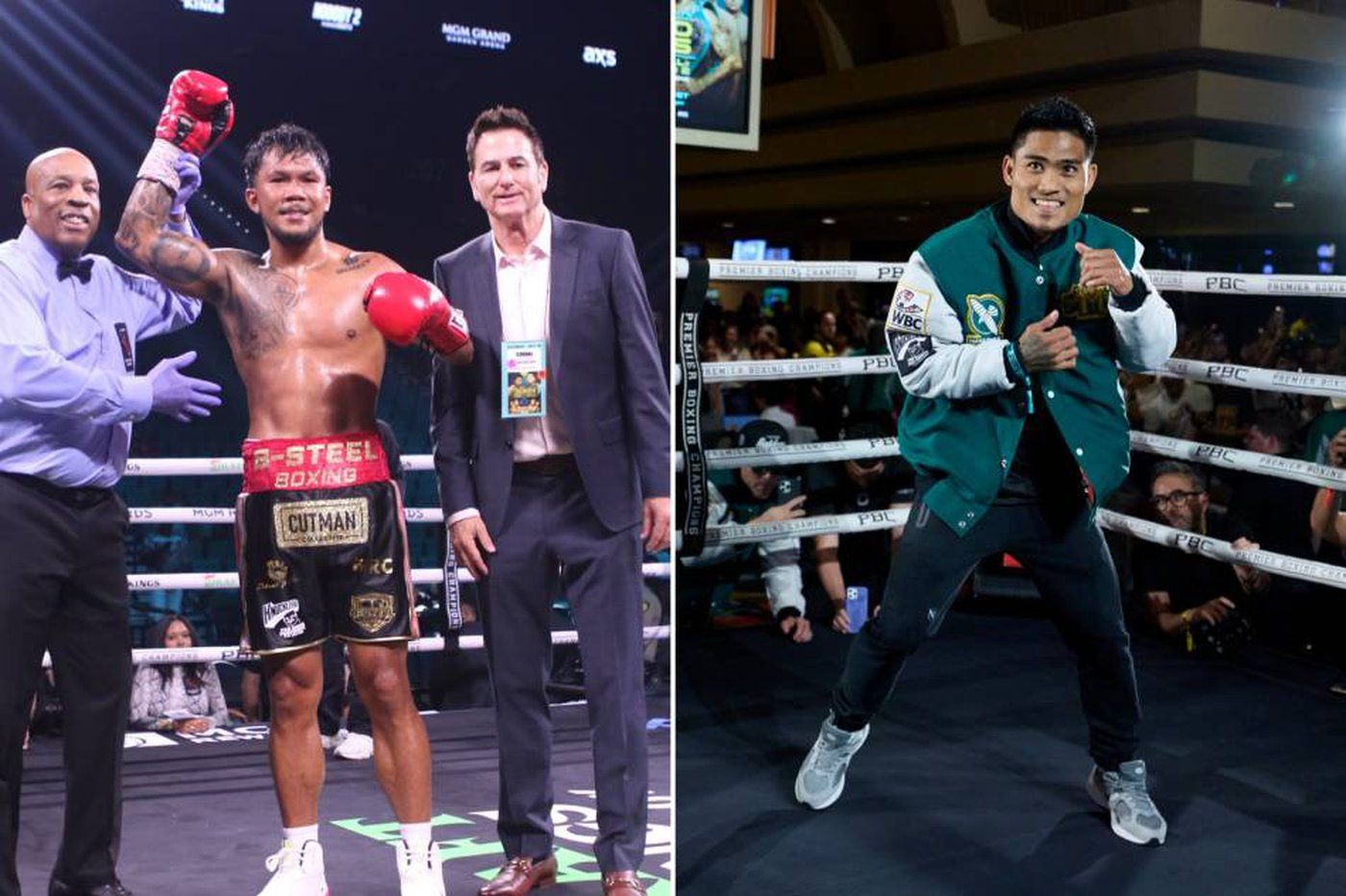 Marcial, Magsayo triumphant in Pacquiao-Barrios undercard | ABS-CBN Sports