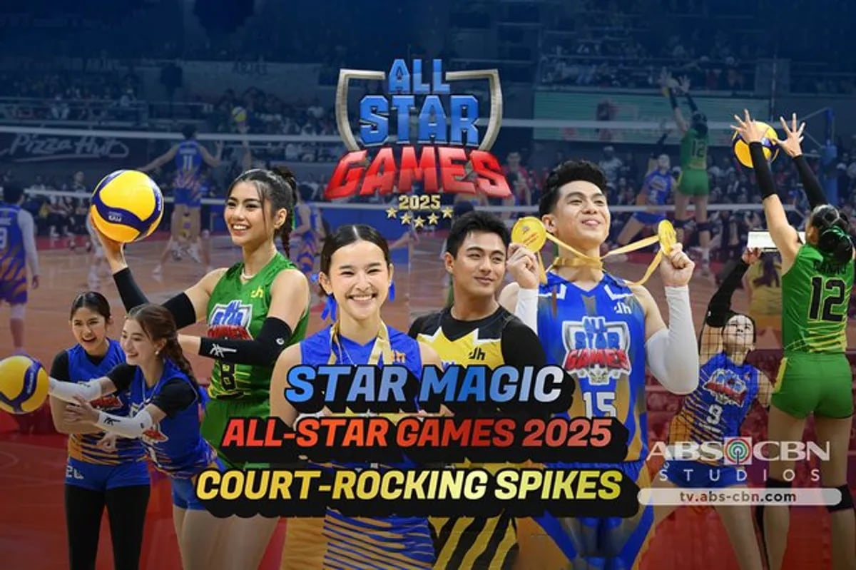 WATCH: Killer spikes that rocked the volleyball court at Star Magic All ...