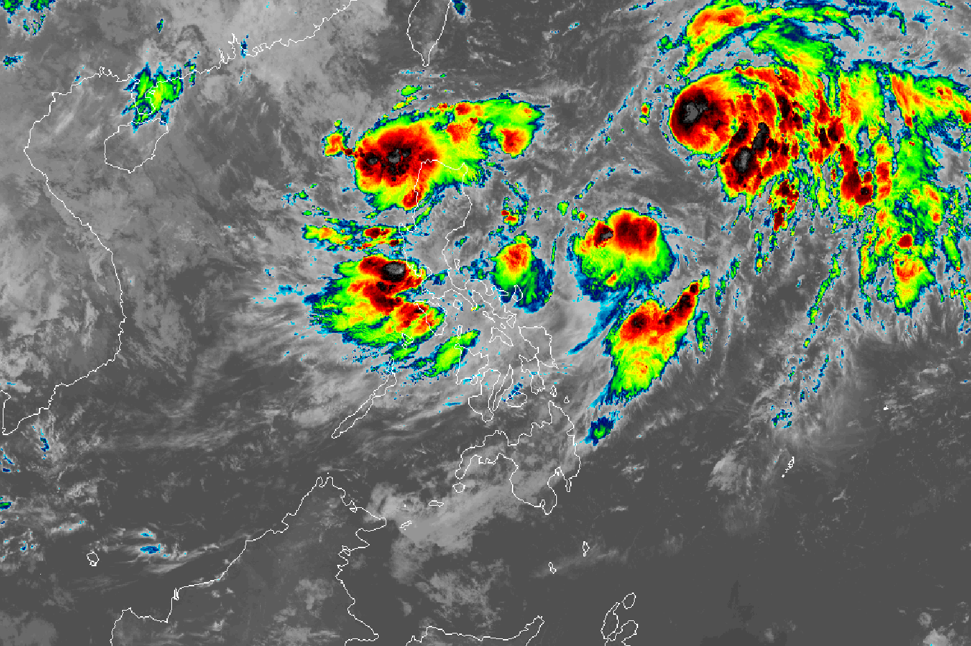 Twin threats: LPA forms into Emong; Dante now a storm | ABS-CBN News