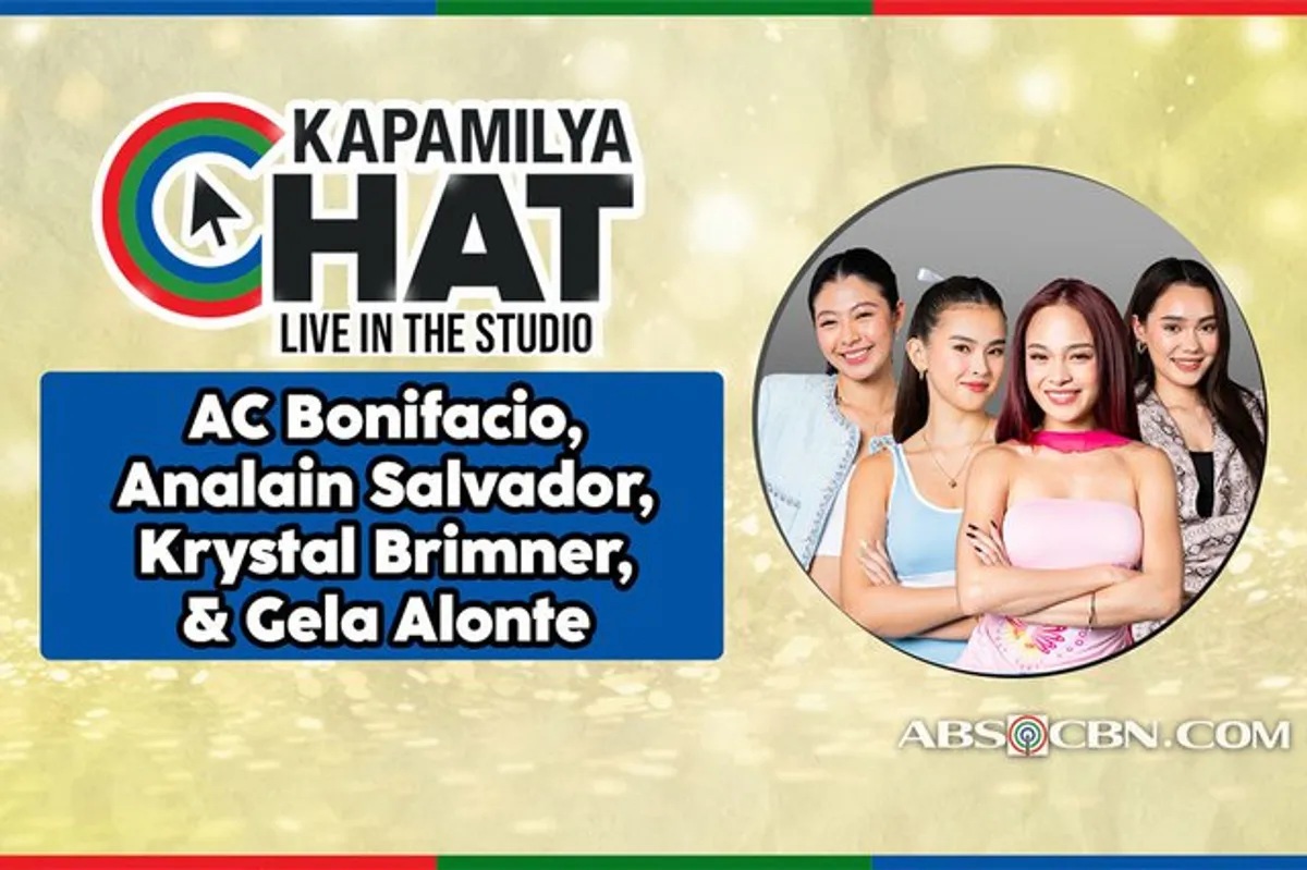 Kapamilya Chat with AC Bonifacio, Analain Salvador, Krystal Brimmer and ...