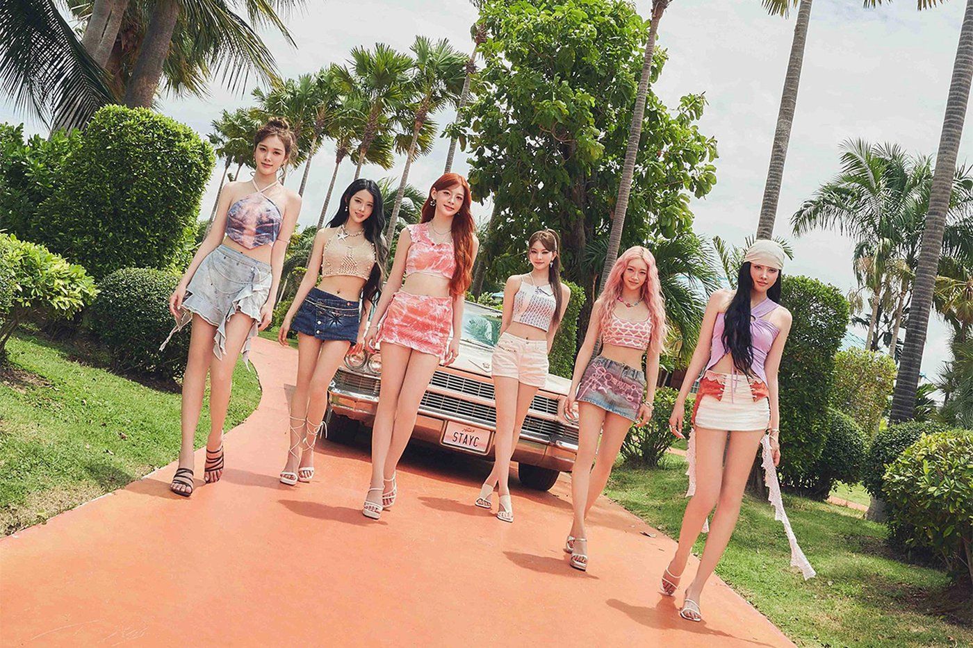 K-pop group STAYC radiates in summery comeback single 'I Want It' | ABS ...