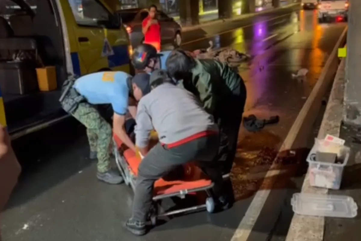 Motorcycle rider patay matapos bumangga sa poste ng EDSA-Cubao tunnel | ABS-CBN News