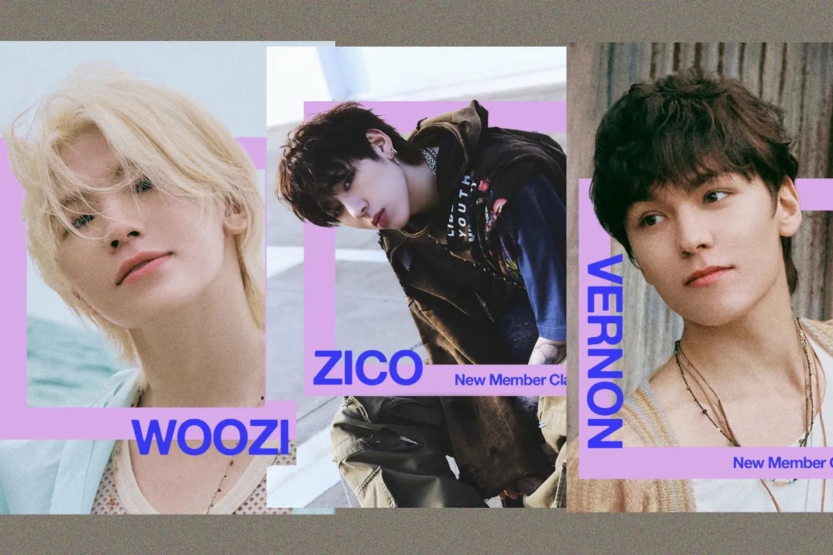 Vernon and Woozi of SEVENTEEN, Zico welcomed as new members of The ...