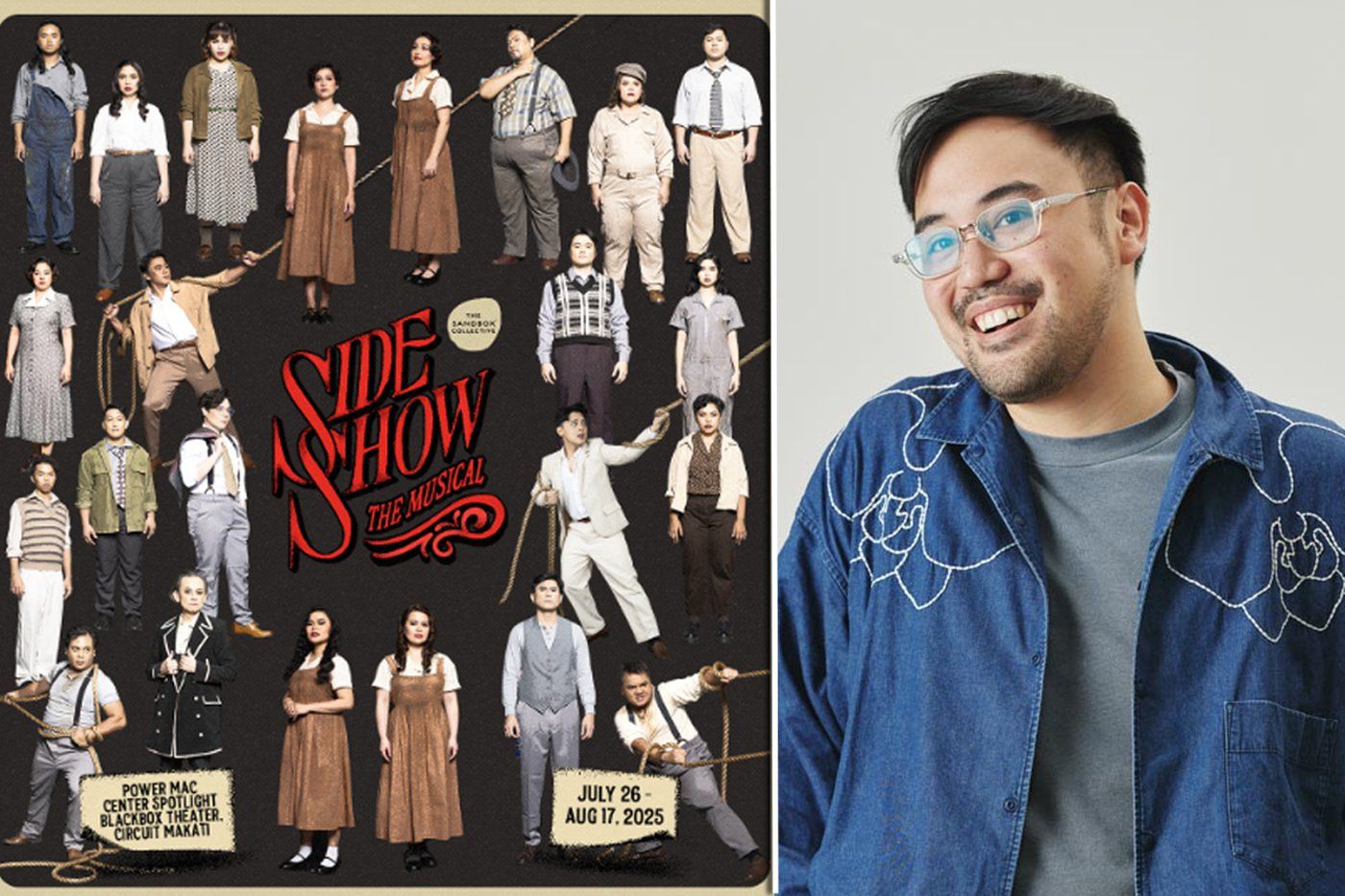 Director Toff De Venecia on his new musical 'Side Show': ‘It’s like ...