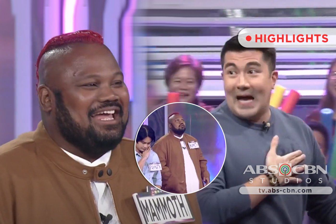 Rainbow Rumble: Luis, kinabahan sa biglang ginawa ni Mammoth | ABS-CBN Entertainment