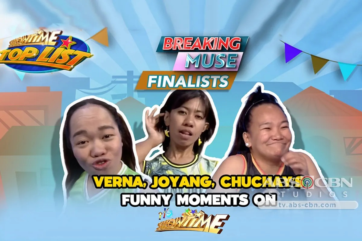 7 times “Breaking Muse” finalists Verna, Chuchay, and Joyang amuse us with their wit and ...