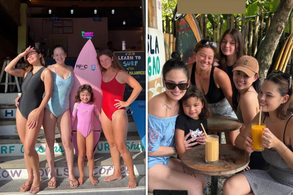Here’s how Andi Eigenmann and her sisters Max and Stevie spent their bonding time in Siargao ...