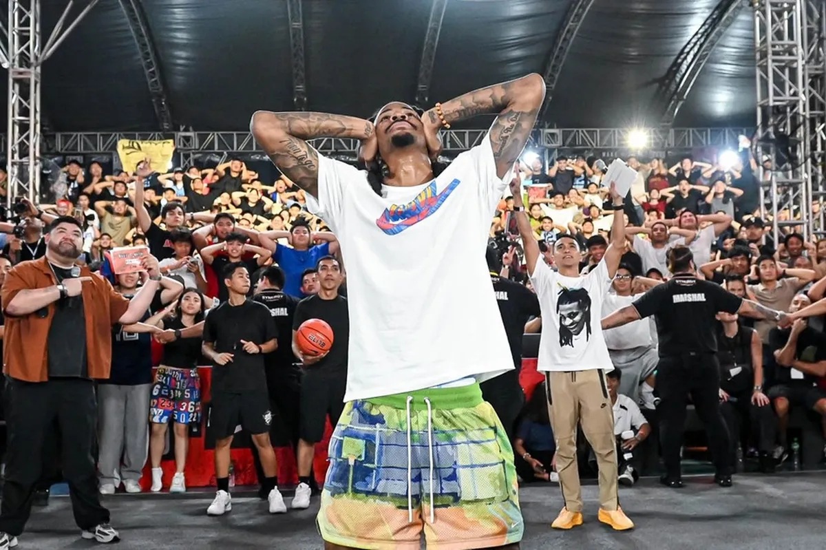 NBA: Memphis Grizzlies star Ja Morant rocks Manila with a bang | ABS ...