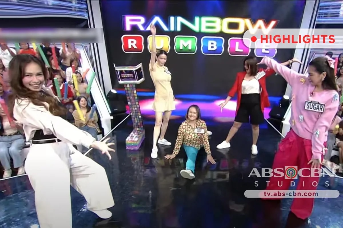 WATCH: Sexbomb Girls, may mini reunion sa “Rainbow Rumble” | ABS-CBN Entertainment