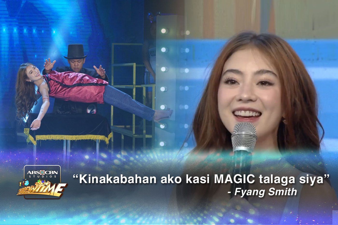 Fyang, kinabahan sa magic ni escort Edwin | It’s Showtime | ABS-CBN ...