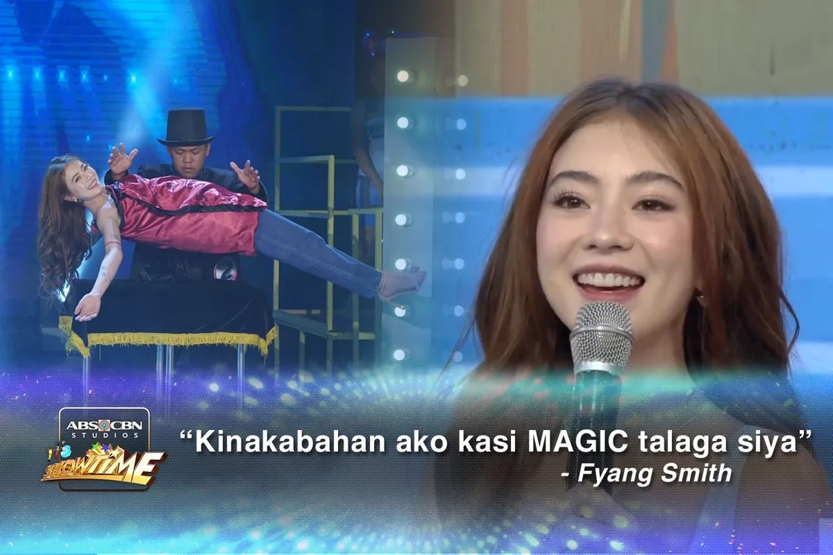 Fyang, kinabahan sa magic ni escort Edwin | It’s Showtime | ABS-CBN Entertainment