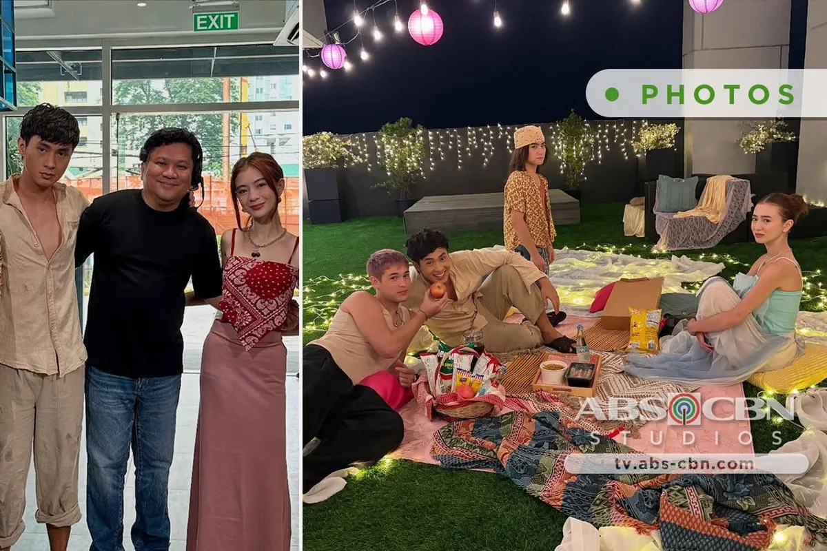 Fyang, JM deliver kilig, good vibes on the set of “Ghosting” as seen in ...