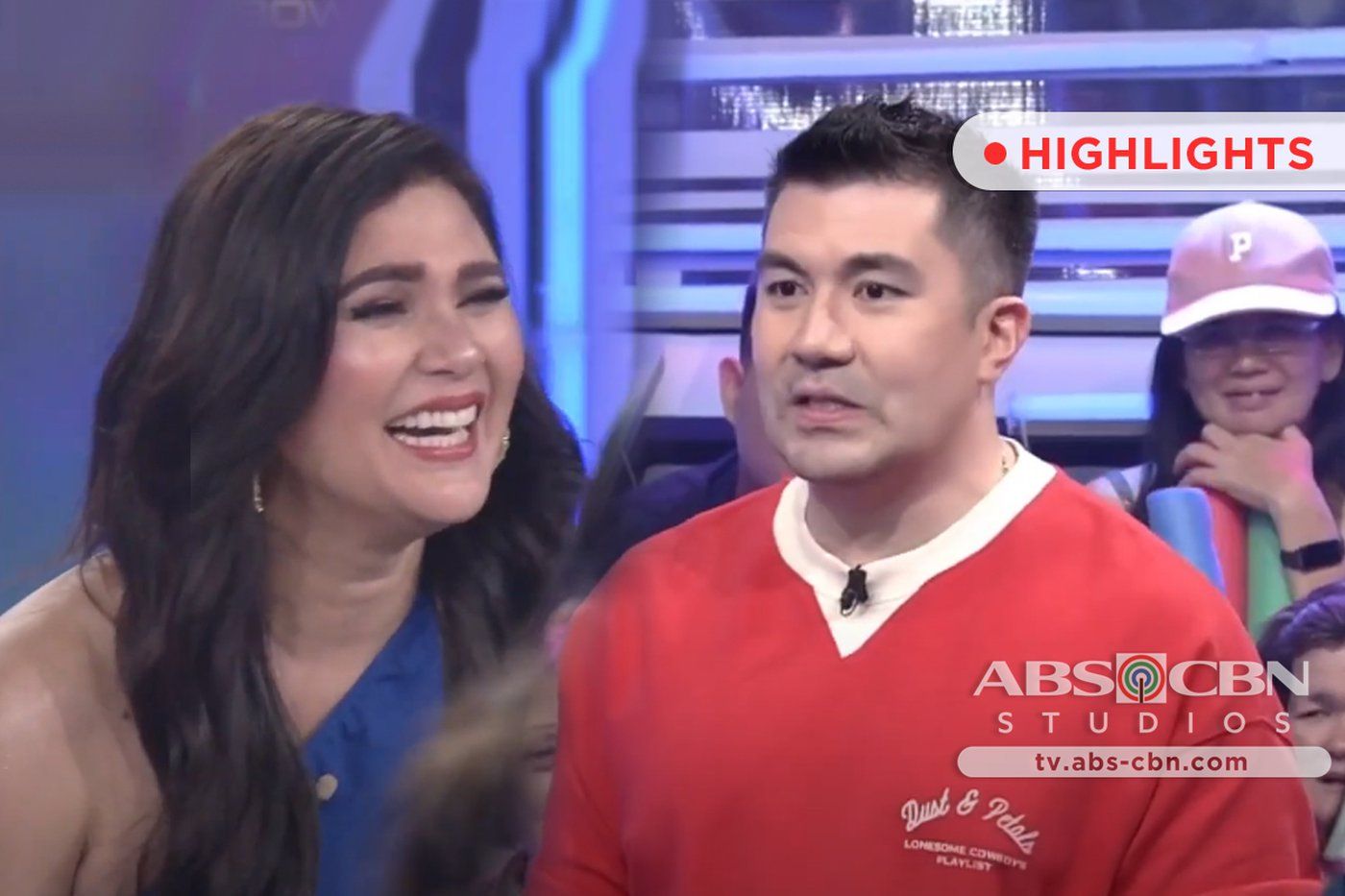 WATCH: Luis, nag-alala kay Vina sa “Rainbow Rumble” | ABS-CBN Entertainment
