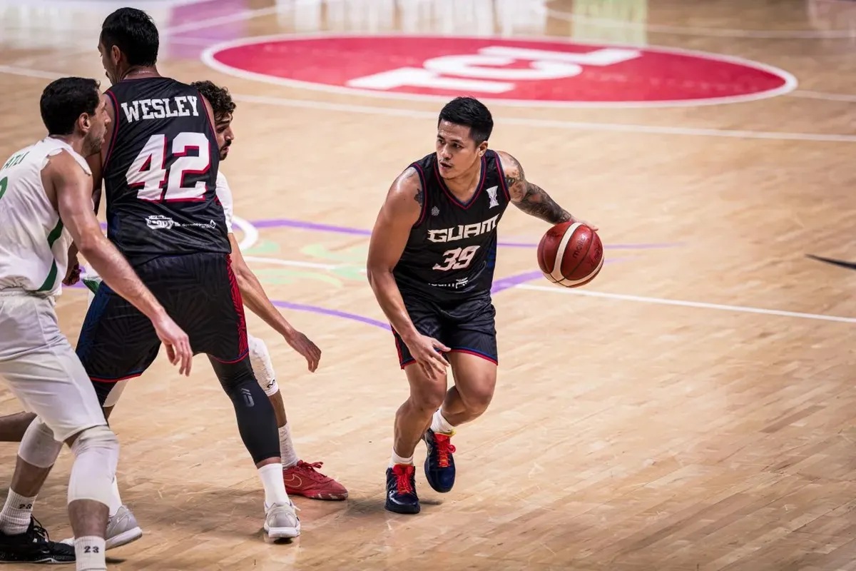 Jericho Cruz proud to make history with Guam in FIBA Asia Cup | ABS-CBN ...