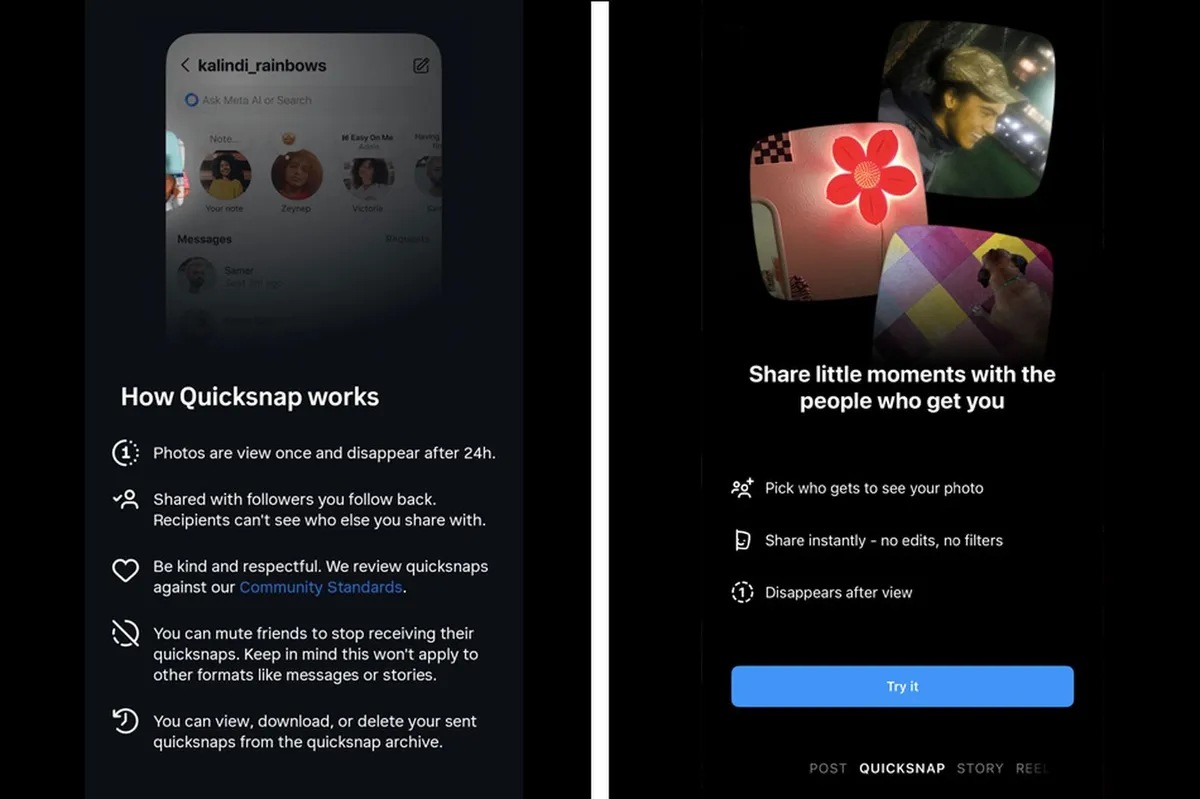 Have you tried Instagram’s Quicksnap? | ABS-CBN News