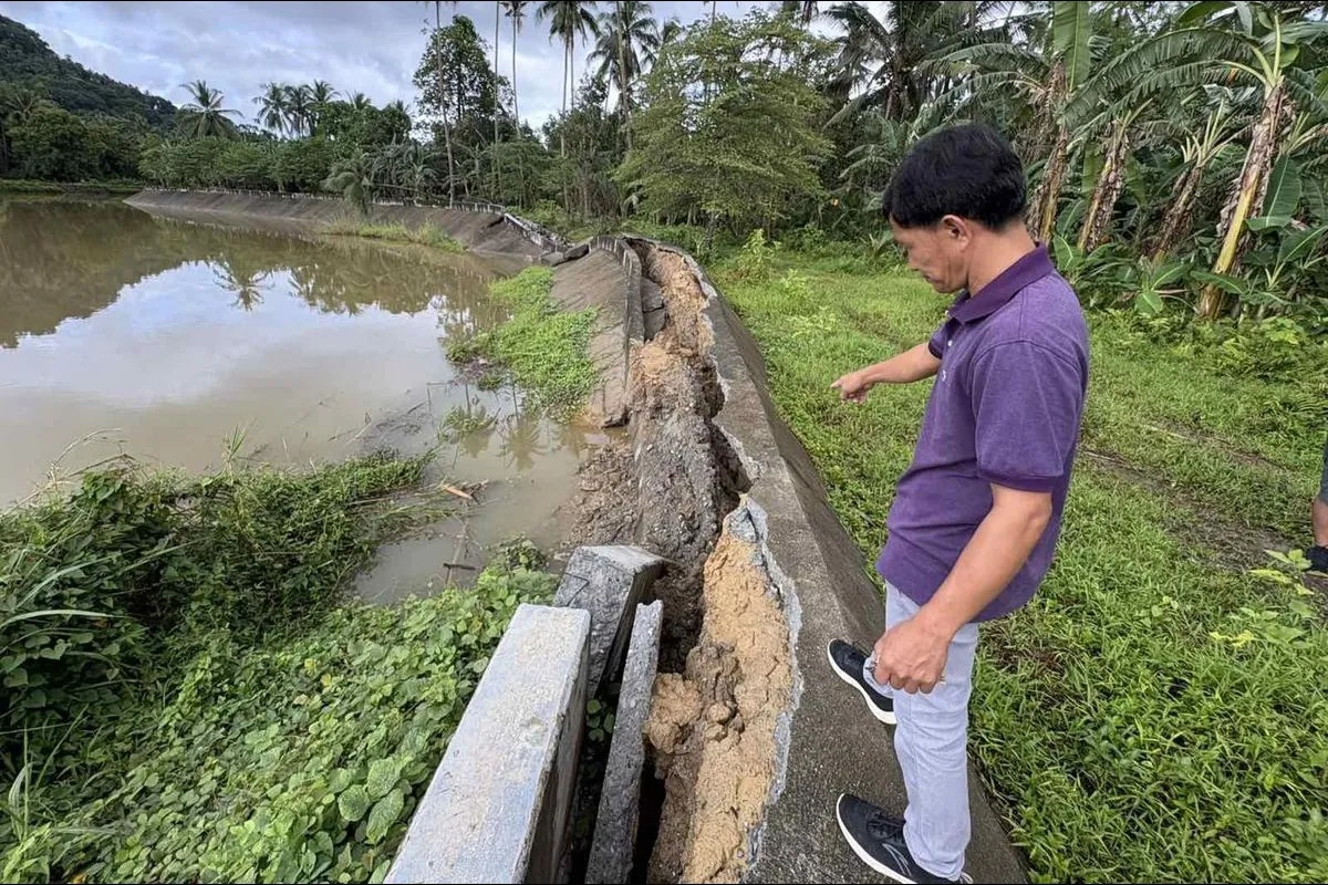 More flood control projects collapse in Oriental Mindoro | ABS-CBN News