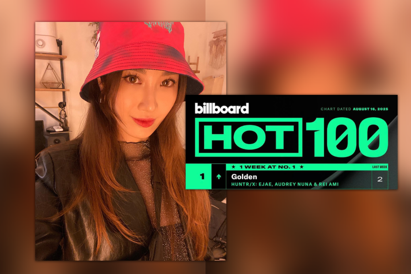 EJAE describes 'Golden' landing the No. 1 spot on Billboard as a dream come true | ABS-CBN ...