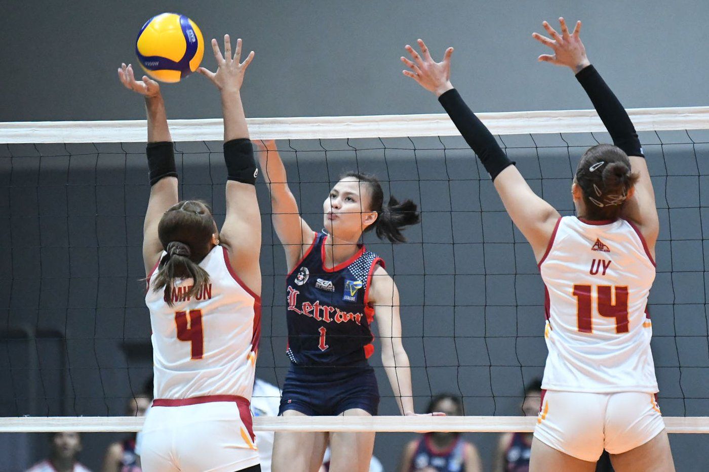 Volleyball: Letran outlasts Perpetual in 5 sets for breakthrough win ...