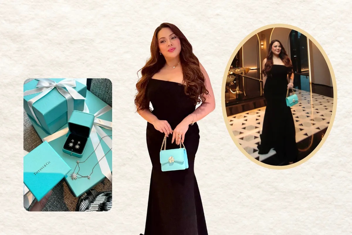 KC Concepcion Shines In Mom Sharon’s Heirloom Jewelry At Tiffany & Co ...
