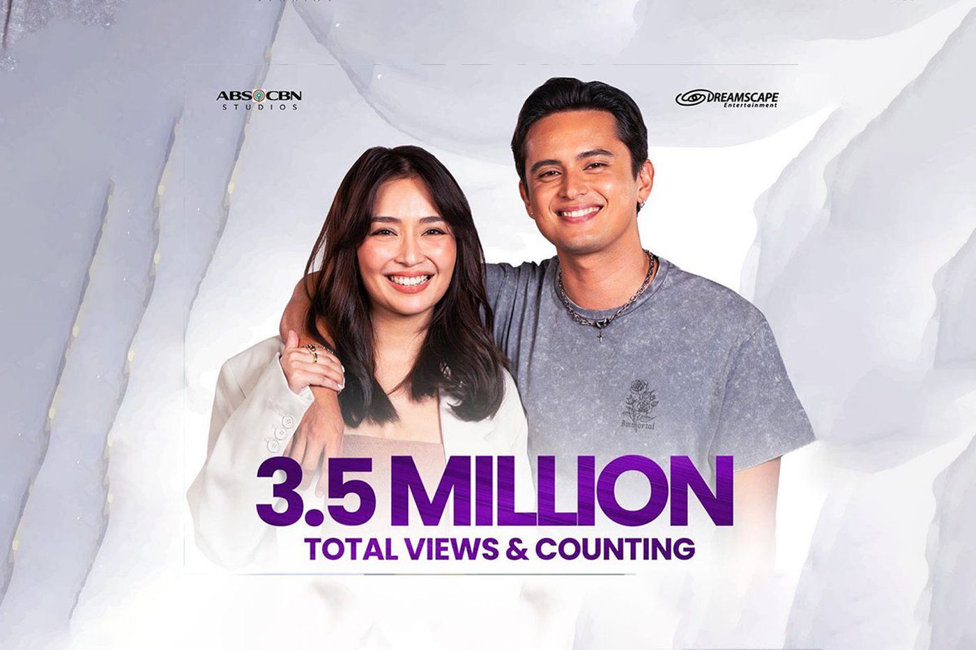 Tambalang Kathryn-James, binulabog ang social media; nagtala ng 3.5 milyong views sa loob ng 24 ...