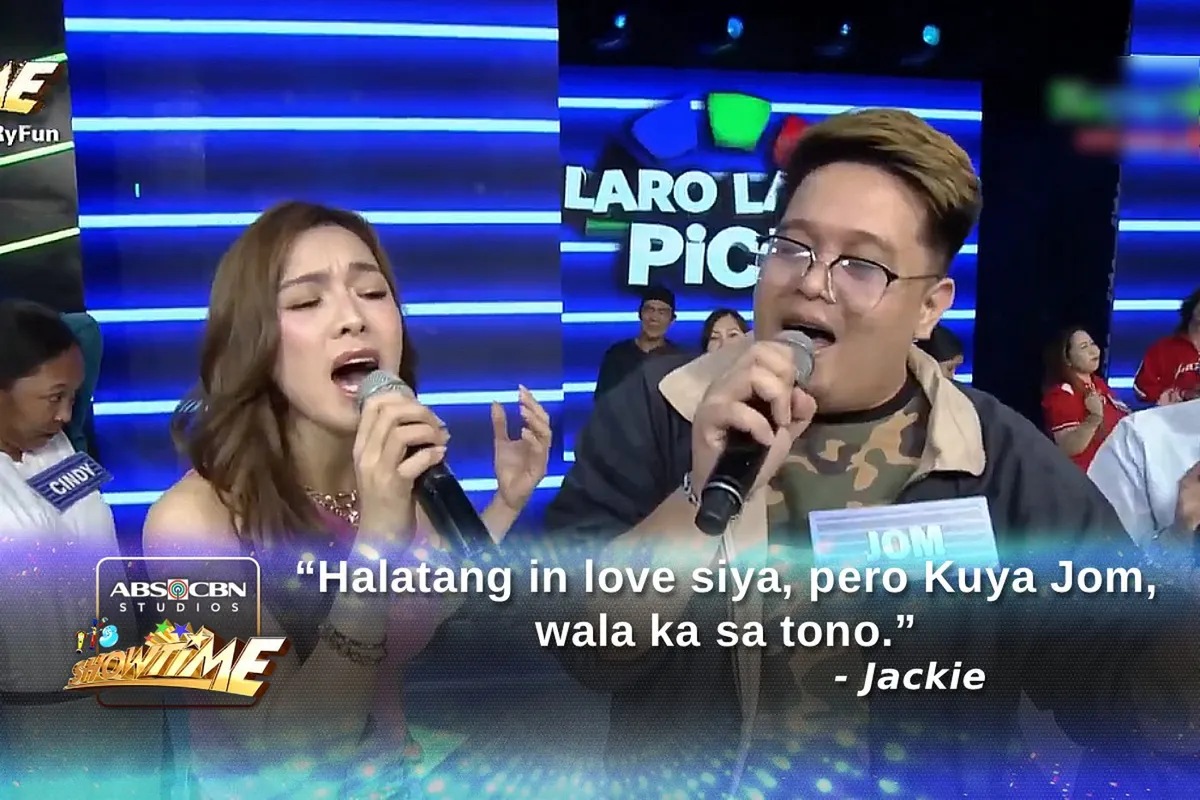 Jackie, sinabihang wala sa tono si Jom | It’s Showtime | ABS-CBN ...