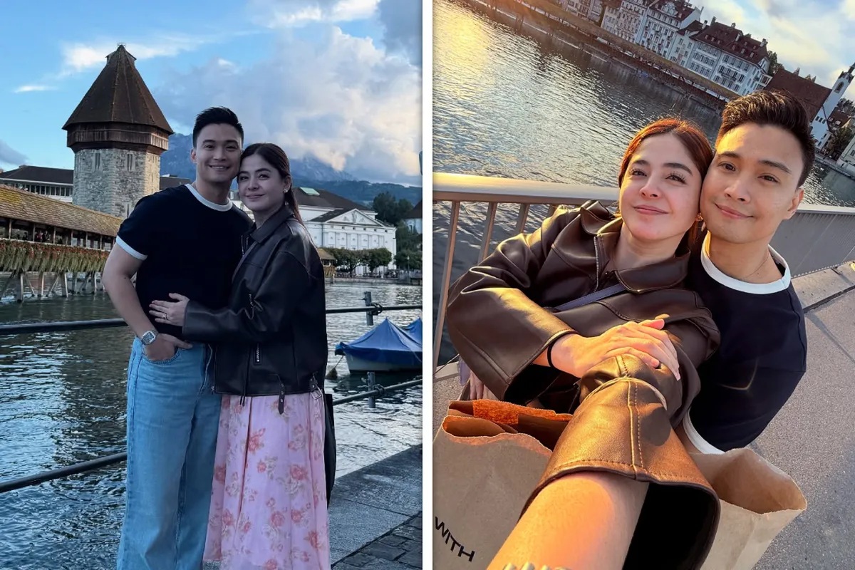 Shaira Diaz and EA Guzman jet off to Switzerland for their honeymoon | ABS-CBN Entertainment