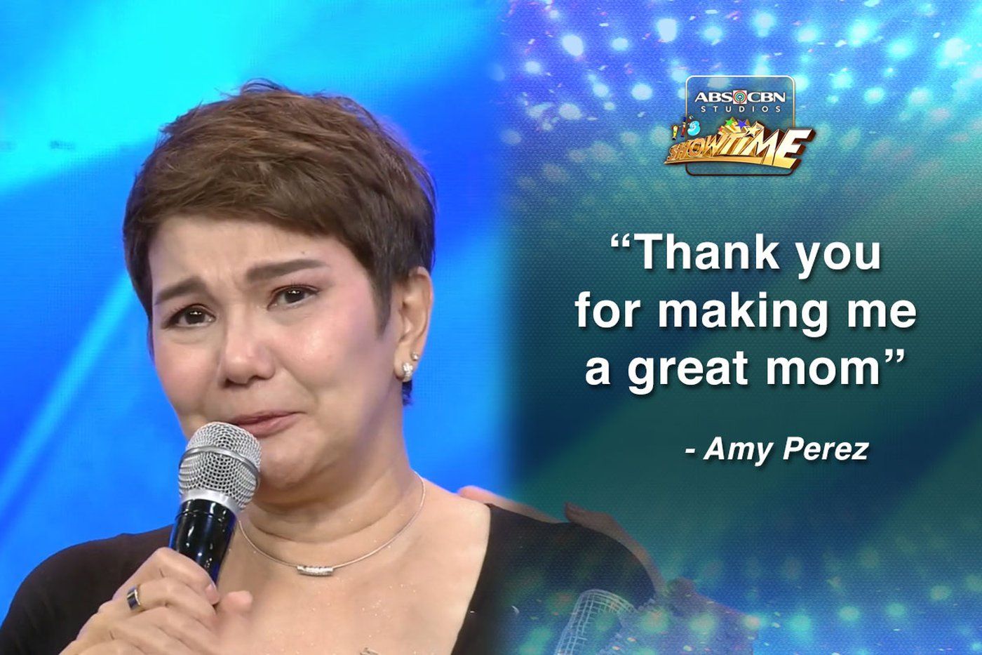 Tyang Amy, hindi napigilan ang emosyon sa It’s Showtime | It’s Showtime | ABS-CBN Entertainment