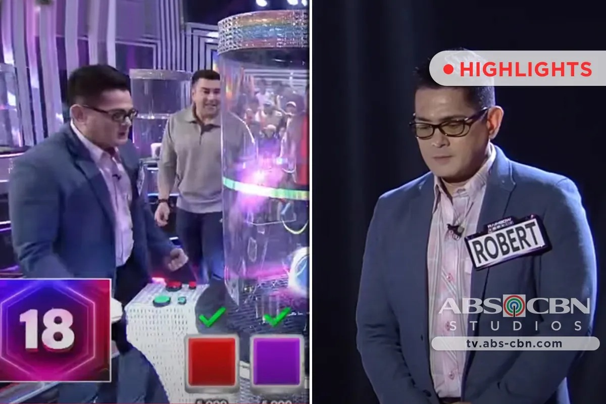 Rainbow Rumble: Robert Ortega, kinulang ng oras sa jackpot round | ABS-CBN Entertainment