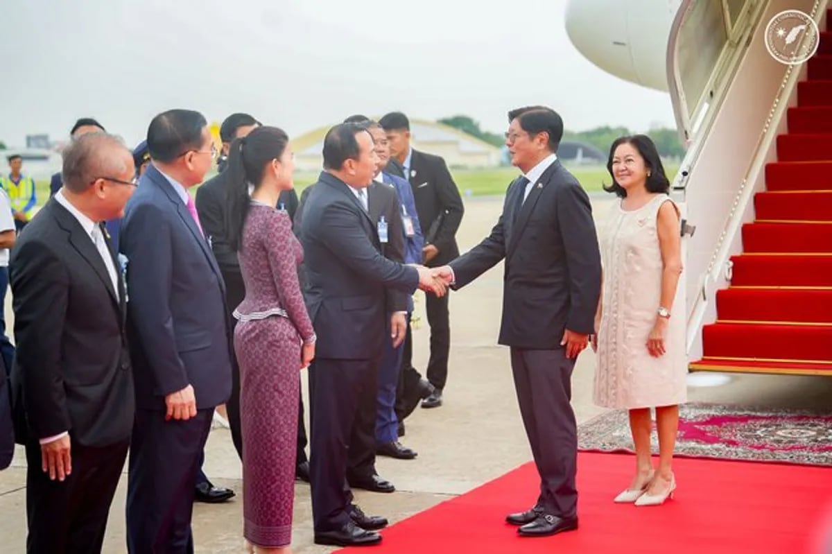 Marcos arrives in Cambodia for 3-day state visit | ABS-CBN News