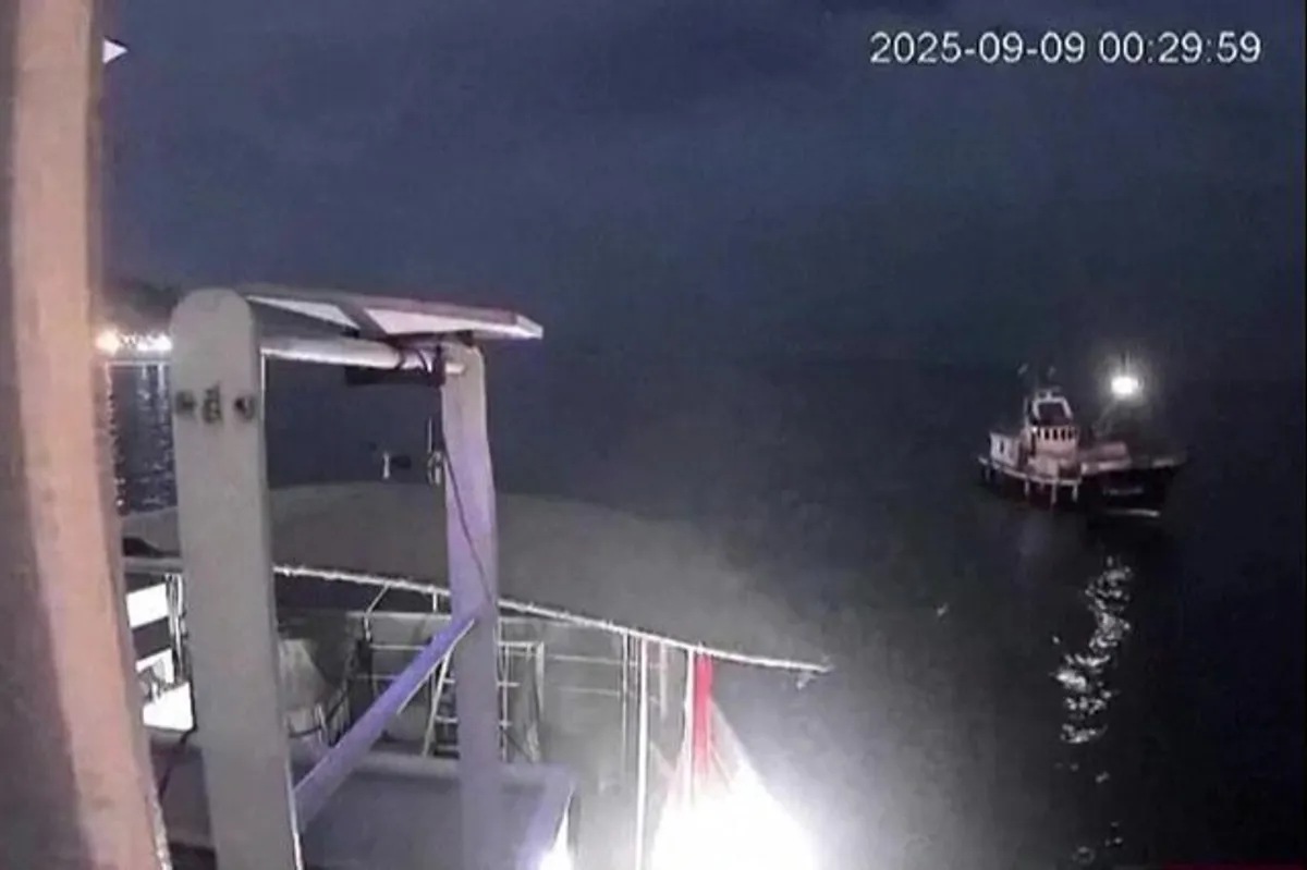 Gaza aid flotilla says hit by drone, Tunisia says none detected | ABS ...