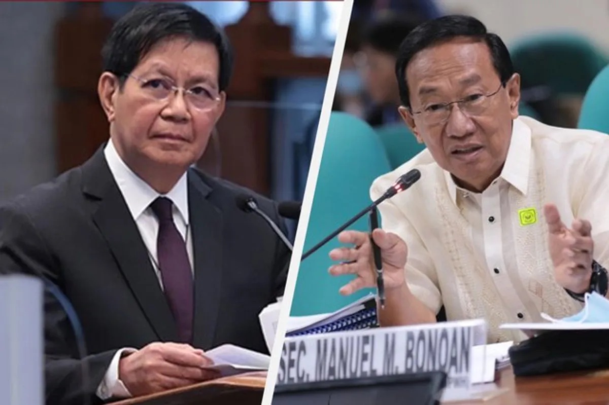 Lacson links ex-DPWH Sec. Bonoan to contractor | ABS-CBN News