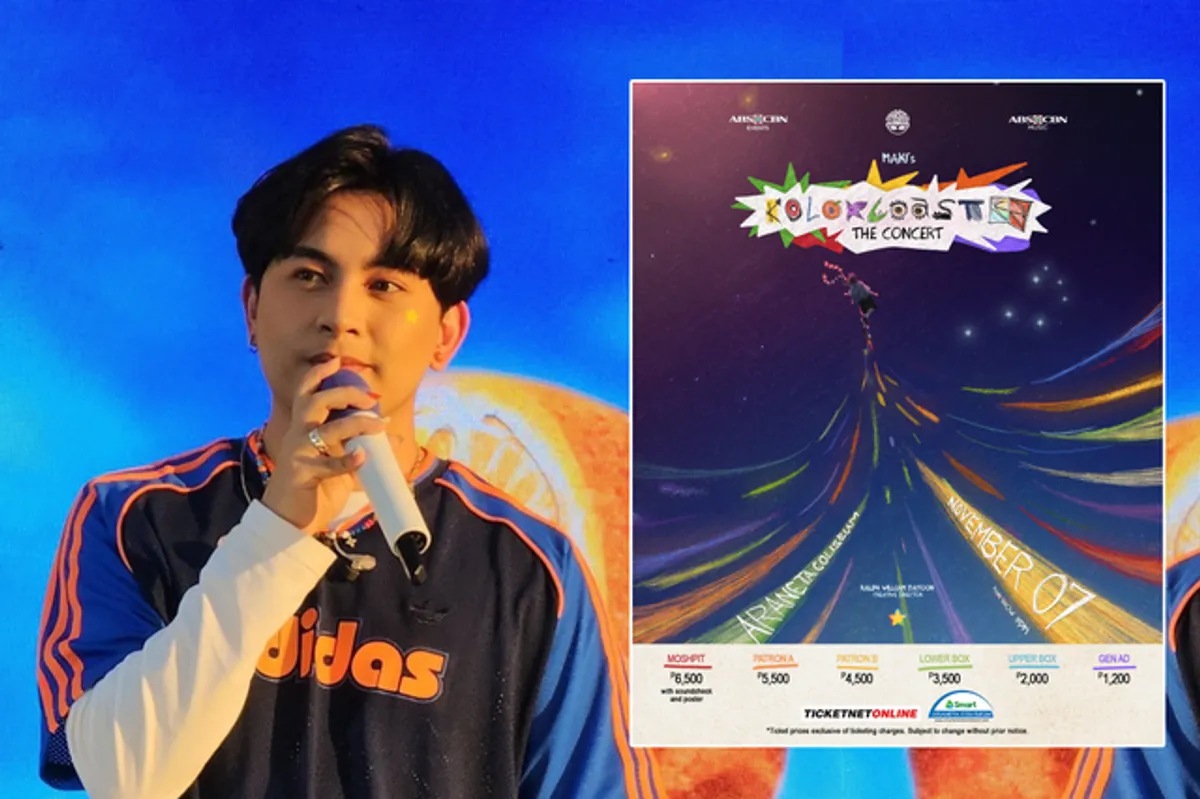 Here’s how to secure tickets for Maki’s KOLORCOASTER The Concert on ...