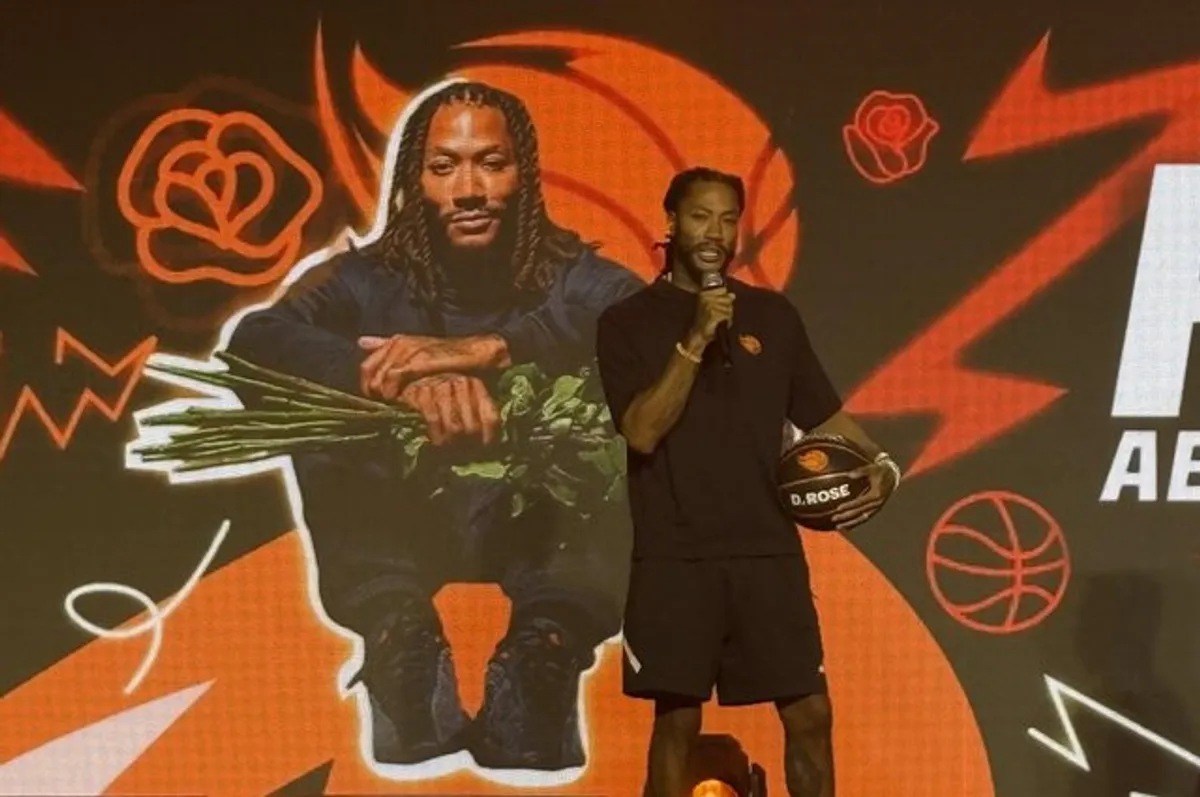 Derrick Rose cherishes 'same Filipino love' in return to Manila | ABS ...