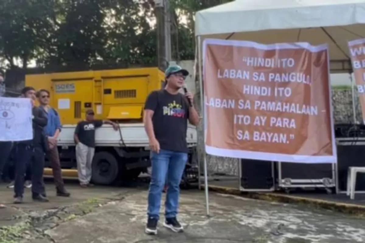 UPI nag-rally sa gilid ng EDSA People Power Monument | ABS-CBN News