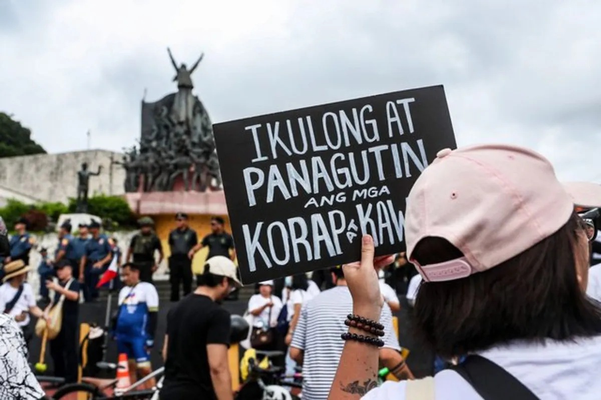 Thousands join ‘Trillion Peso March’ at EDSA to protest corruption ...